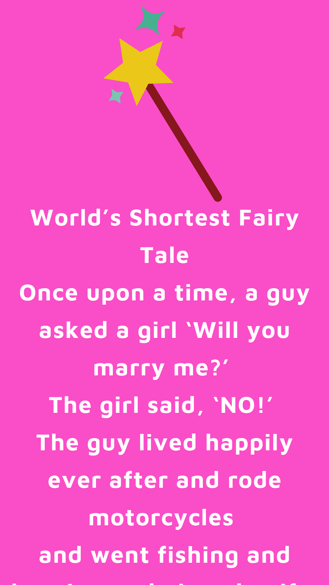 A Fairy Tale - Joke Book