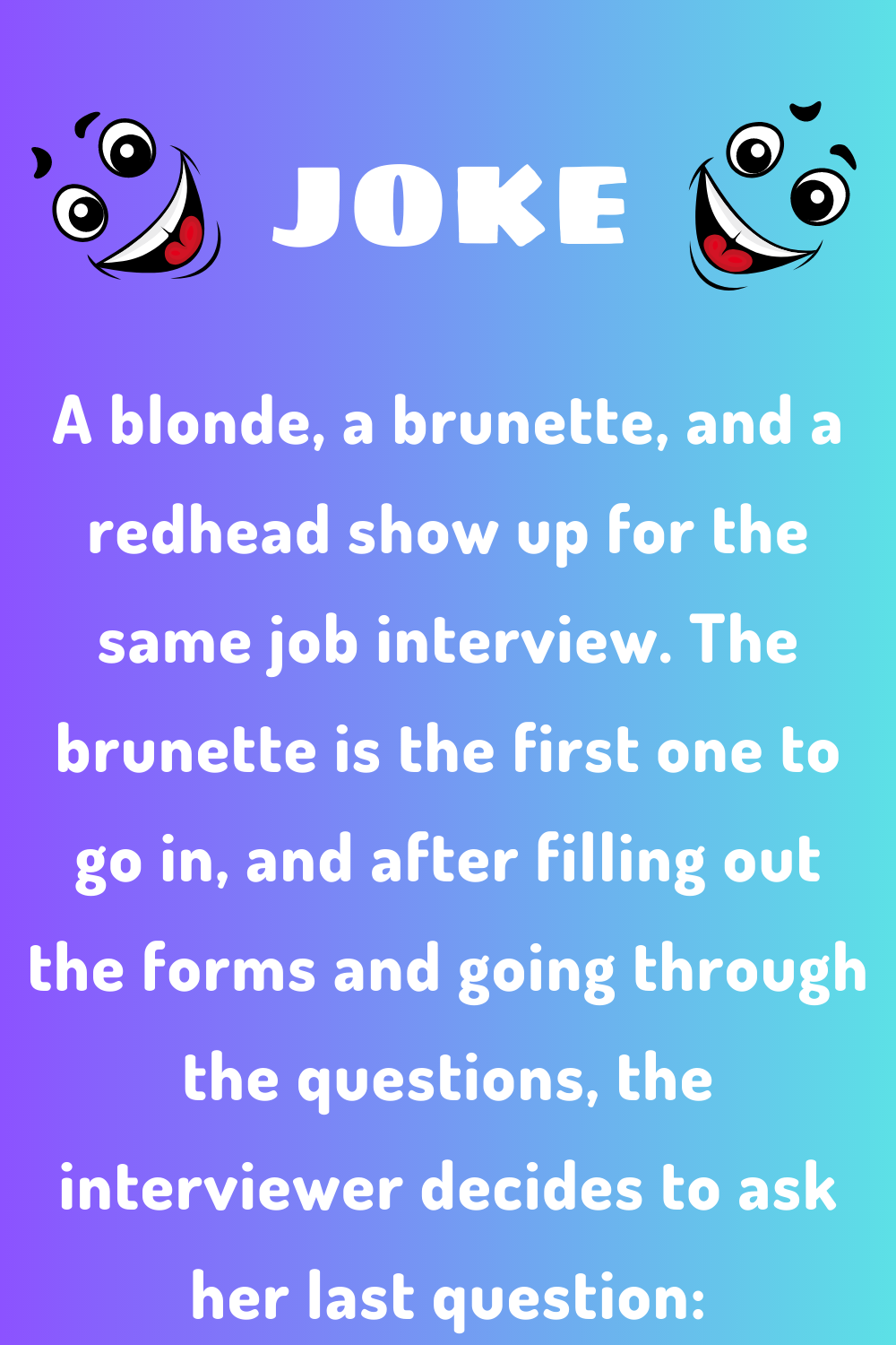 One Last Question! - Joke Book