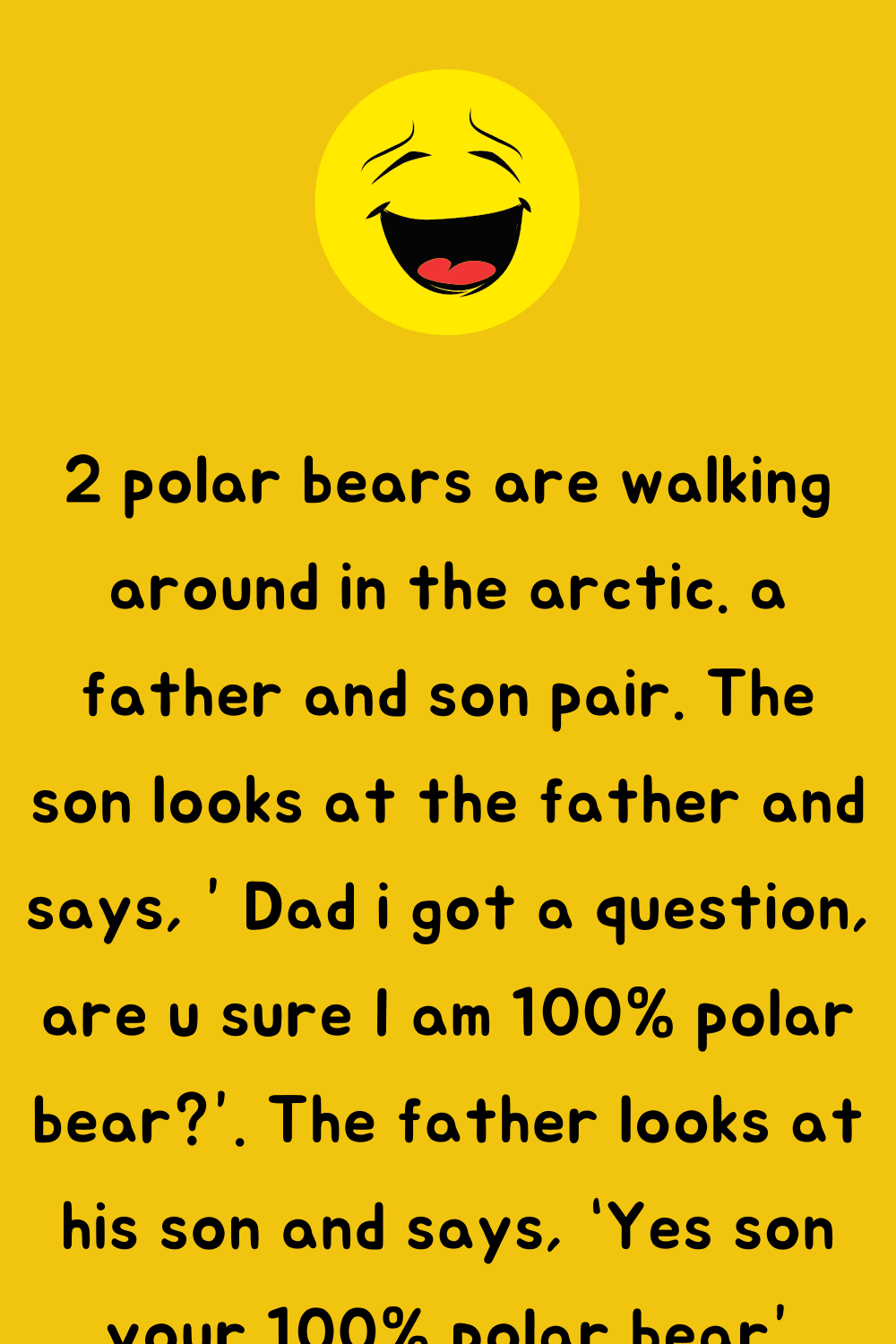 2 polar bears... - Joke Book