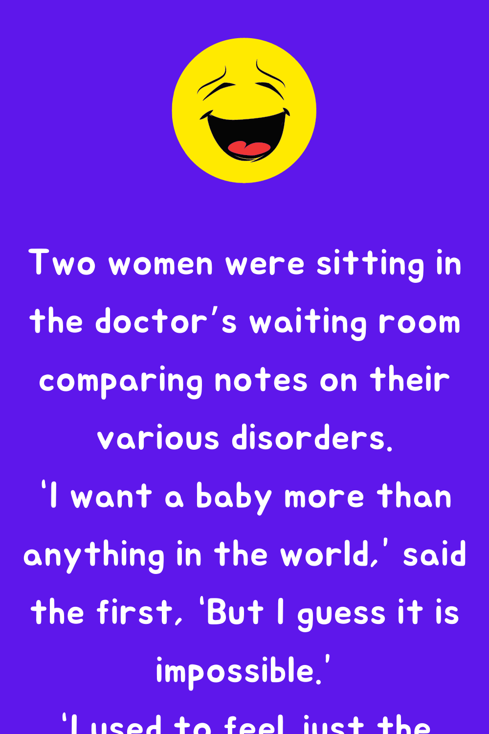 Two women were sitting... - Joke Book
