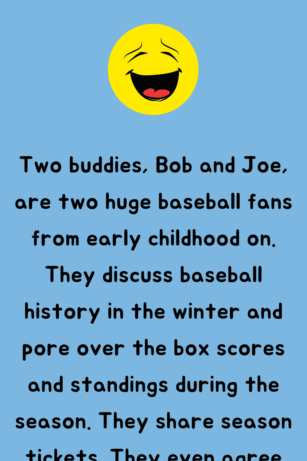 Two buddies... - Joke Book