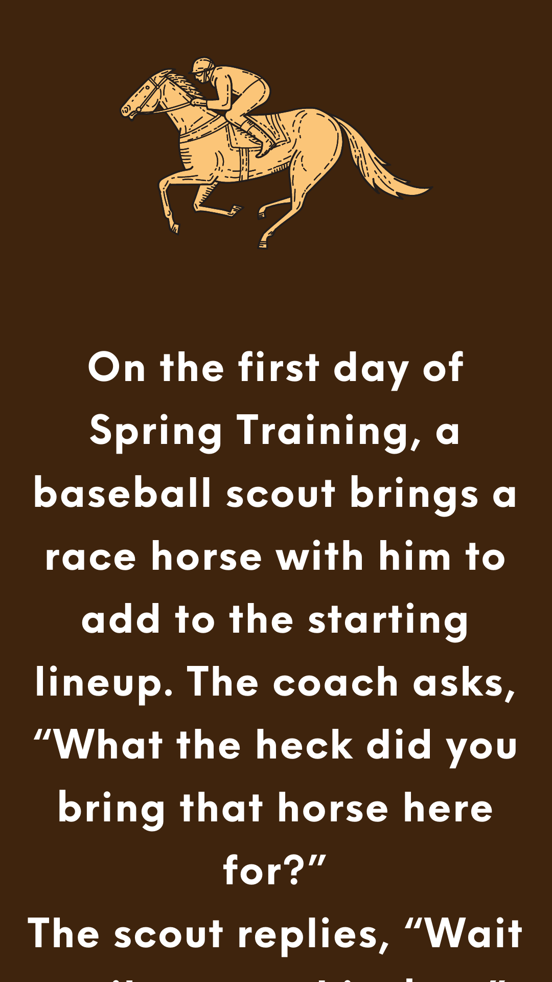 The Talented Horse - Joke Book