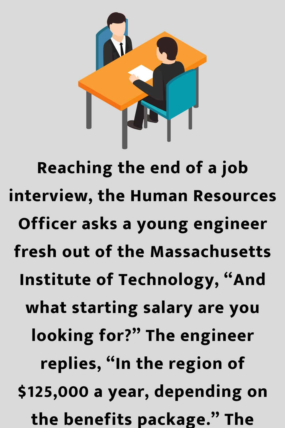 An Honest Job Interview - Joke Book