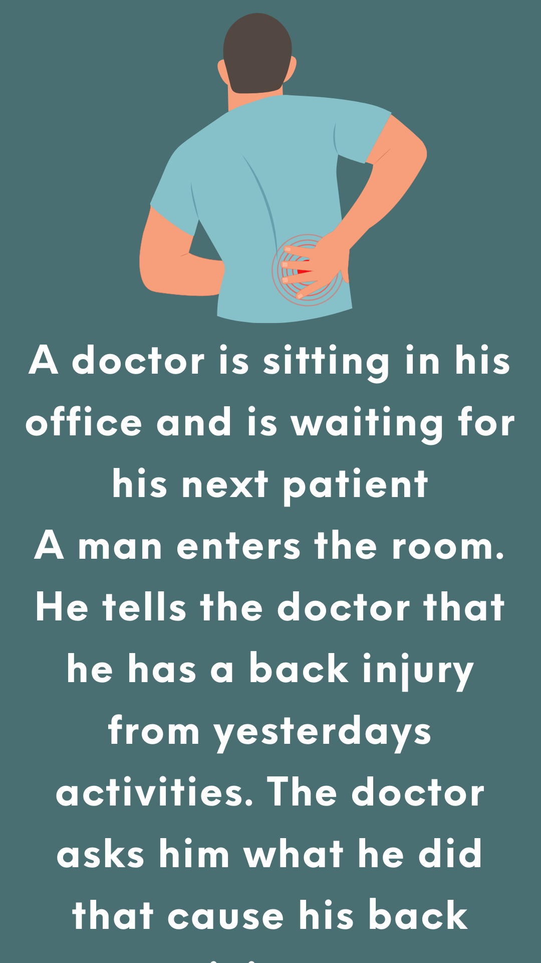 Back Injury - Joke Book