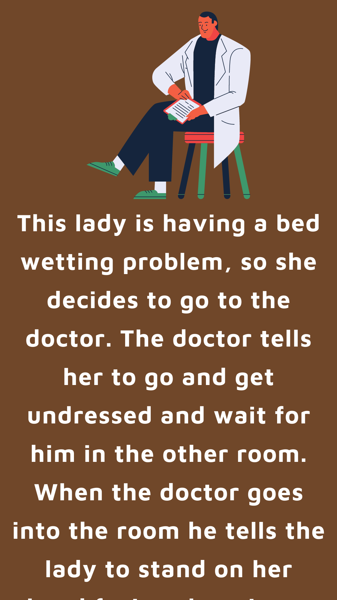 Bed Wetting Problem - Joke Book
