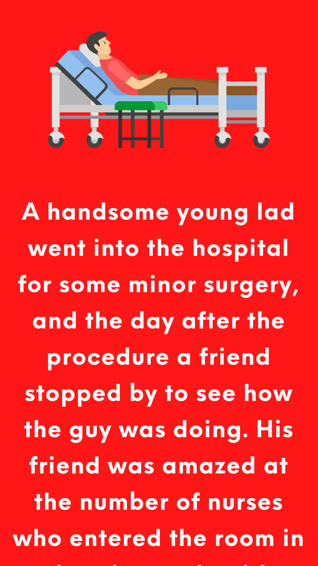 Handsome Lad With Nurses - Joke Book