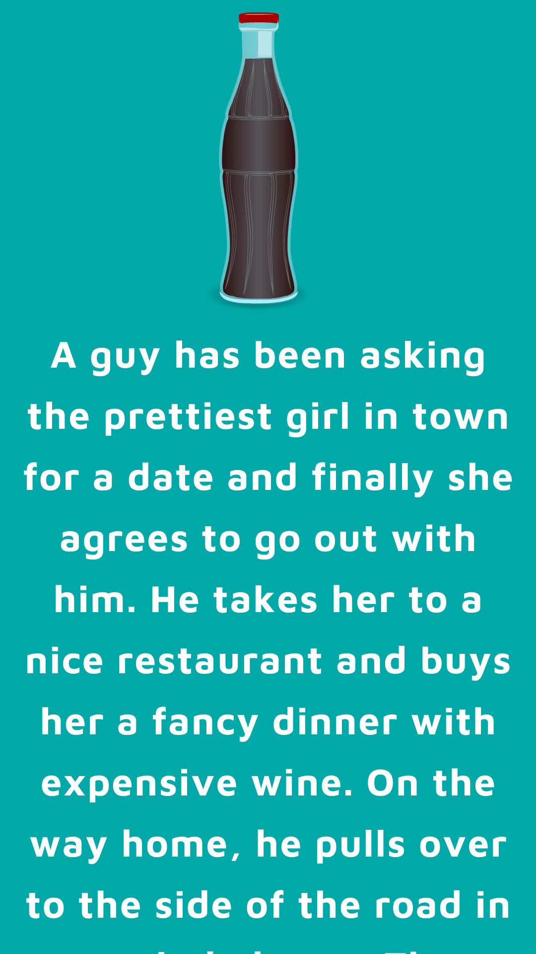 Like Shaking Up a Coke Bottle - Joke Book