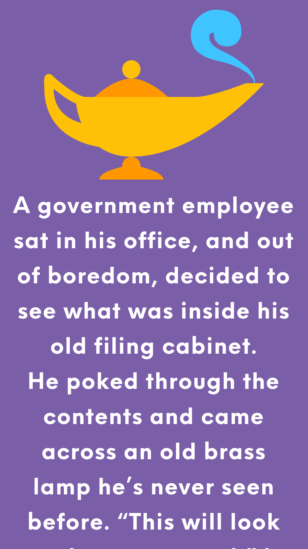 One Lucky Government Employee - Joke Book