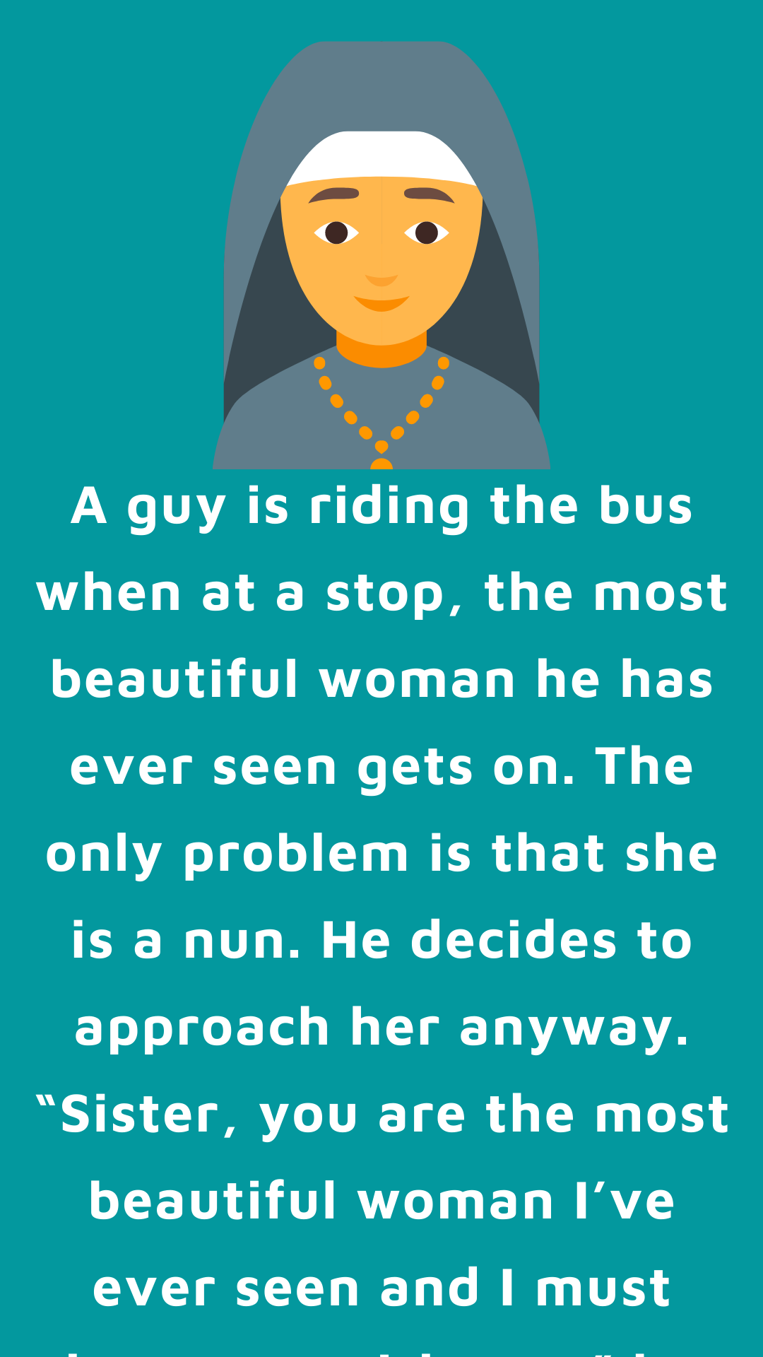 The Beautiful Nun - Joke Book