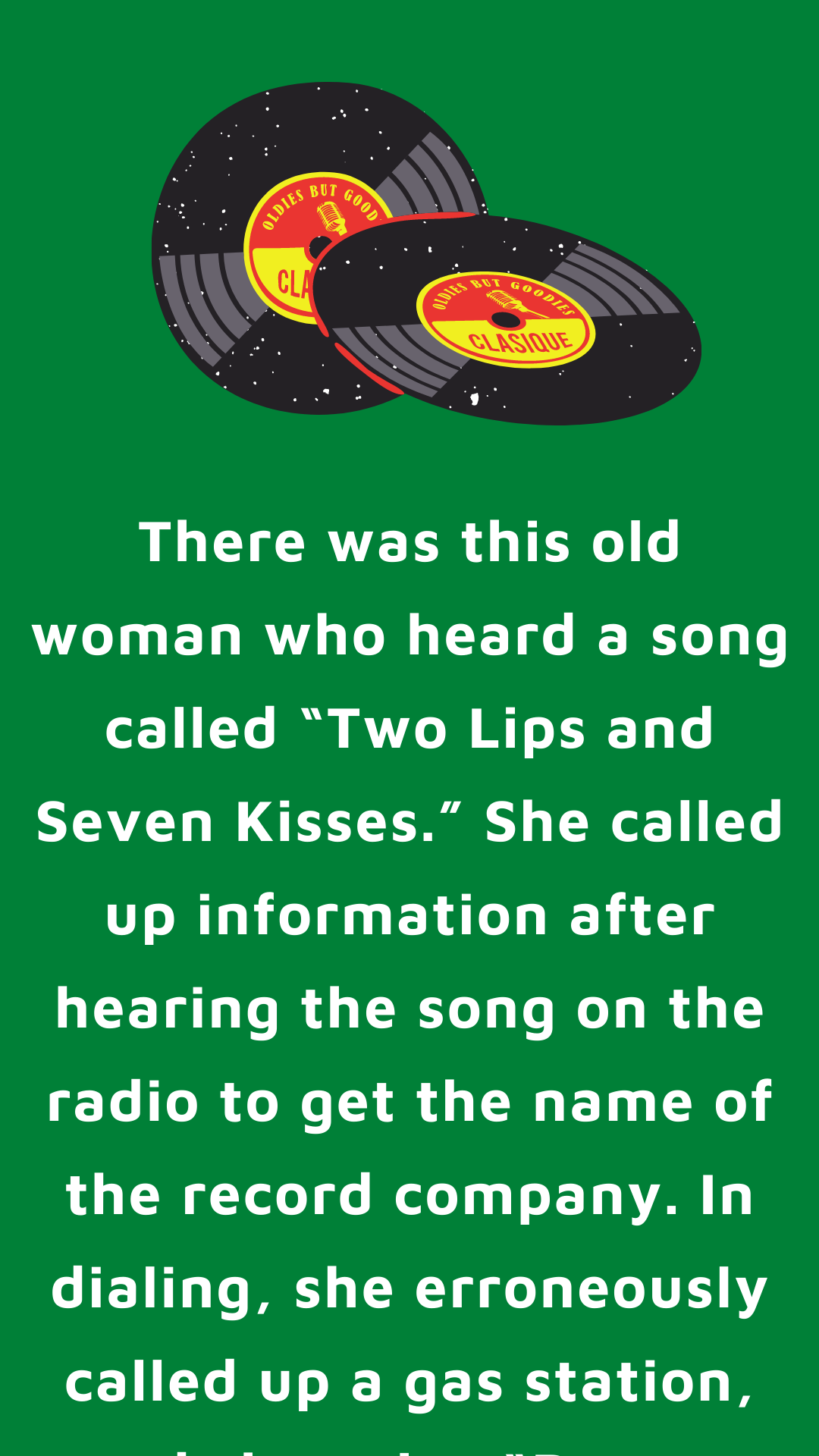 Two Lips and Seven Kisses - Joke Book