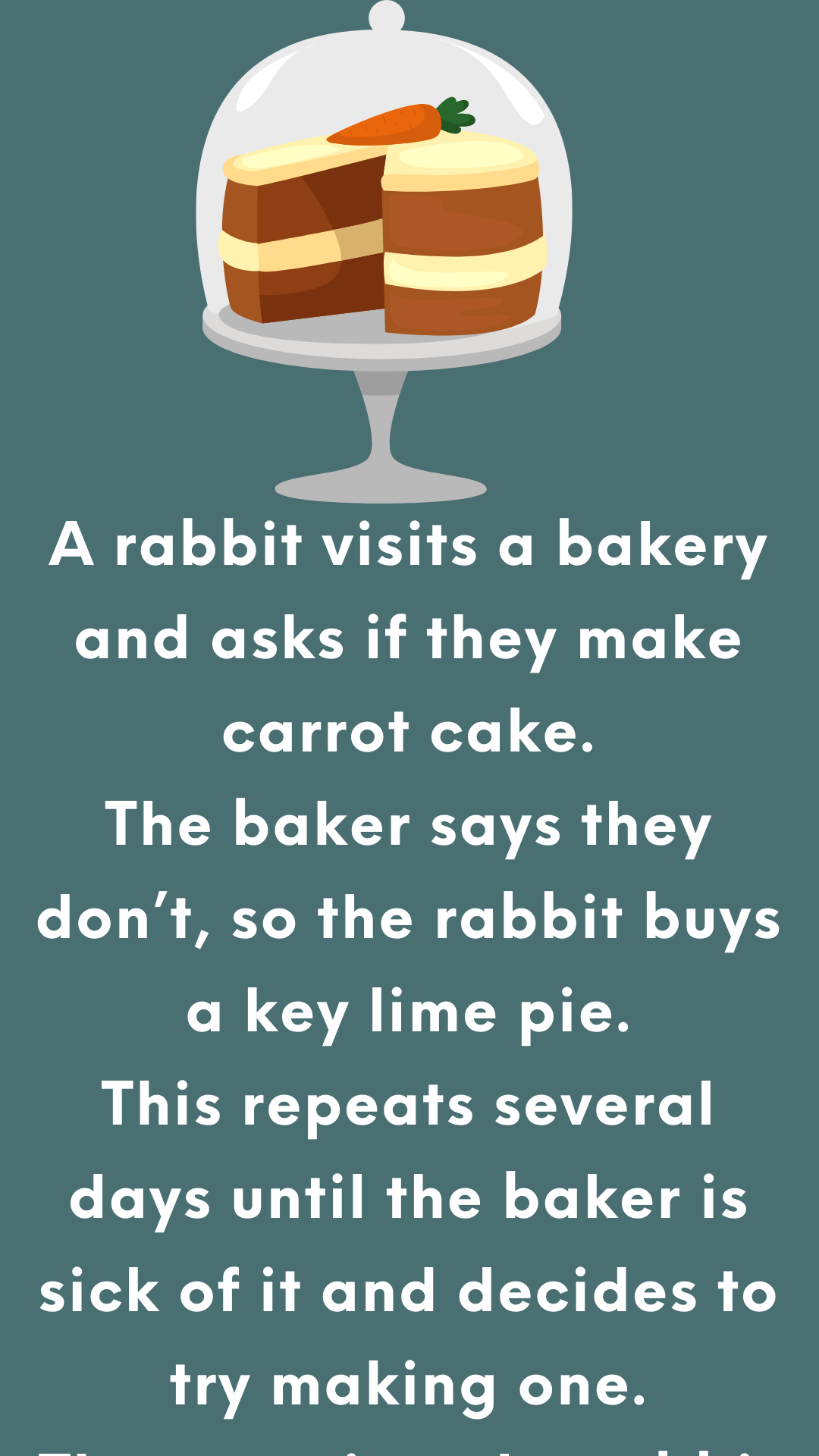 You Make Carrot Cake? - Joke Book