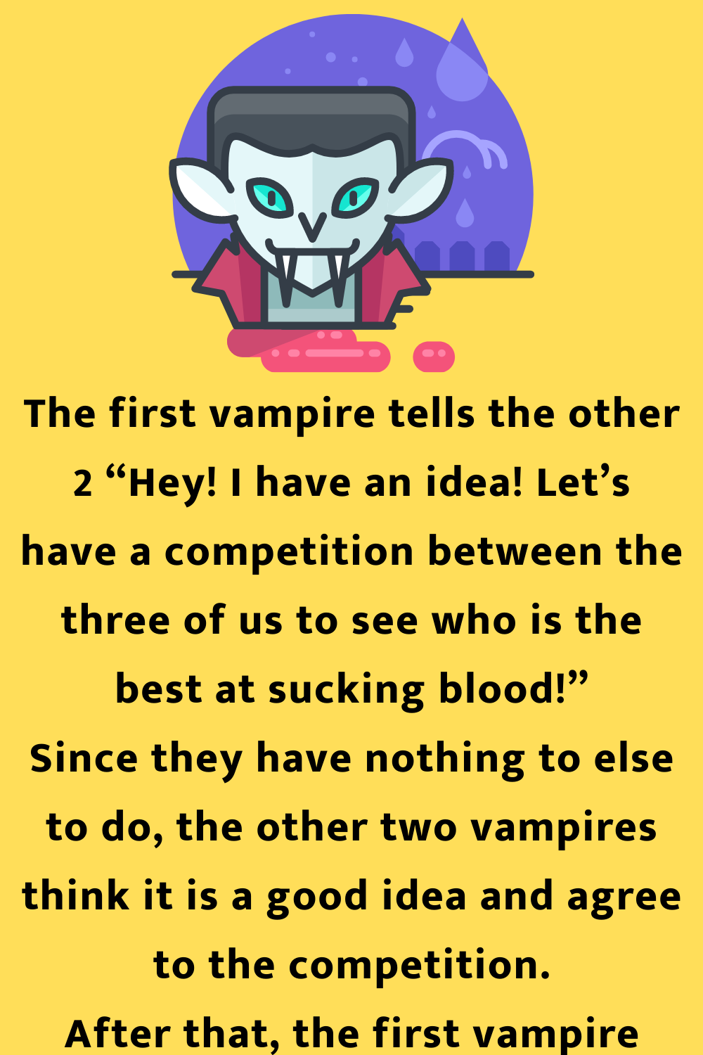 Three Vampires - Joke Book